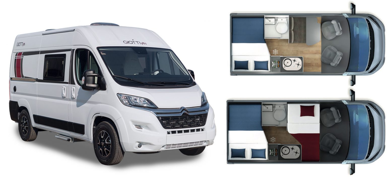 GIOTTILINE ESTRENA CAMPERS !!! NOVEDAD 2021 - nusa caravaning
